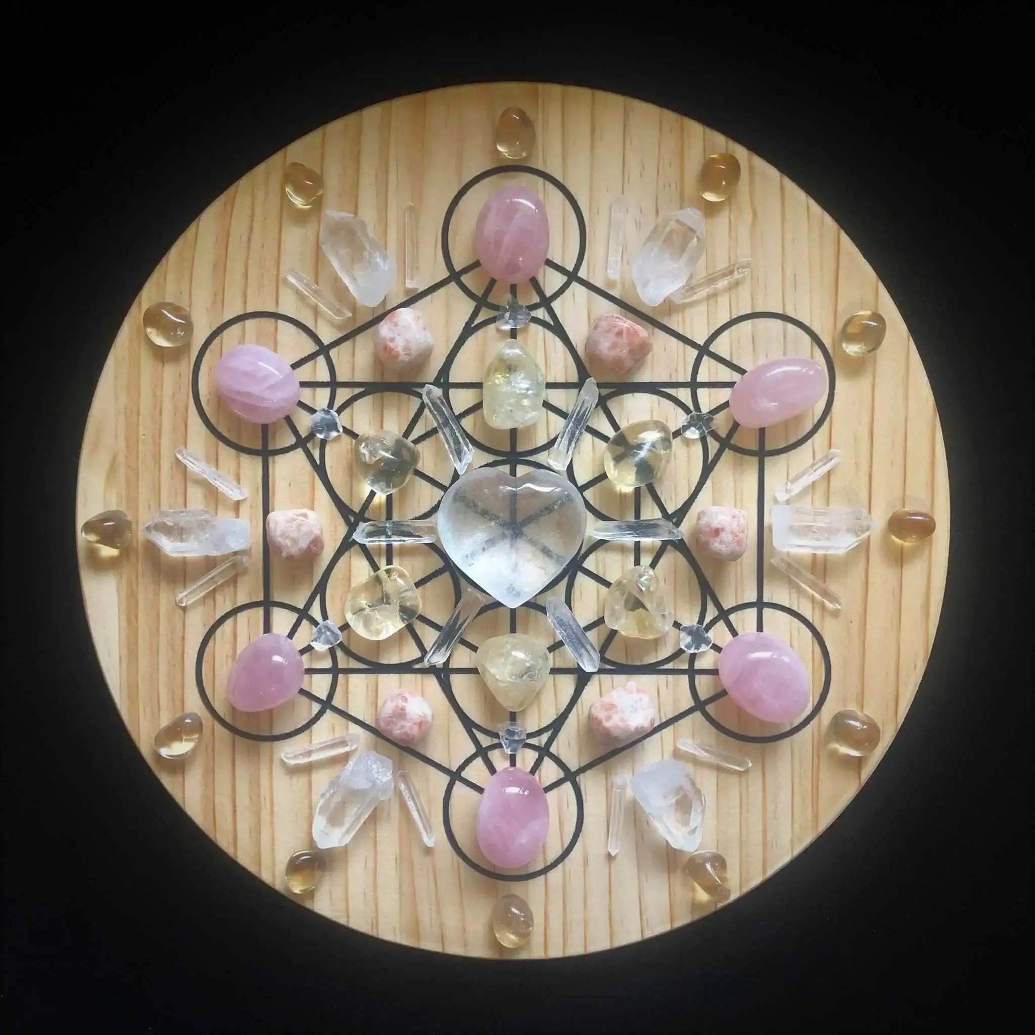 custom crystal grid service deposit crystal visions $ 50 . 00 or make 4 ...